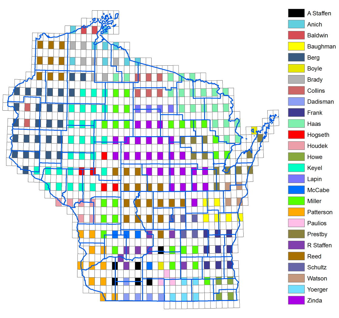 Atlas Point Counts - 2017 - Wisconsin Society for Ornithology